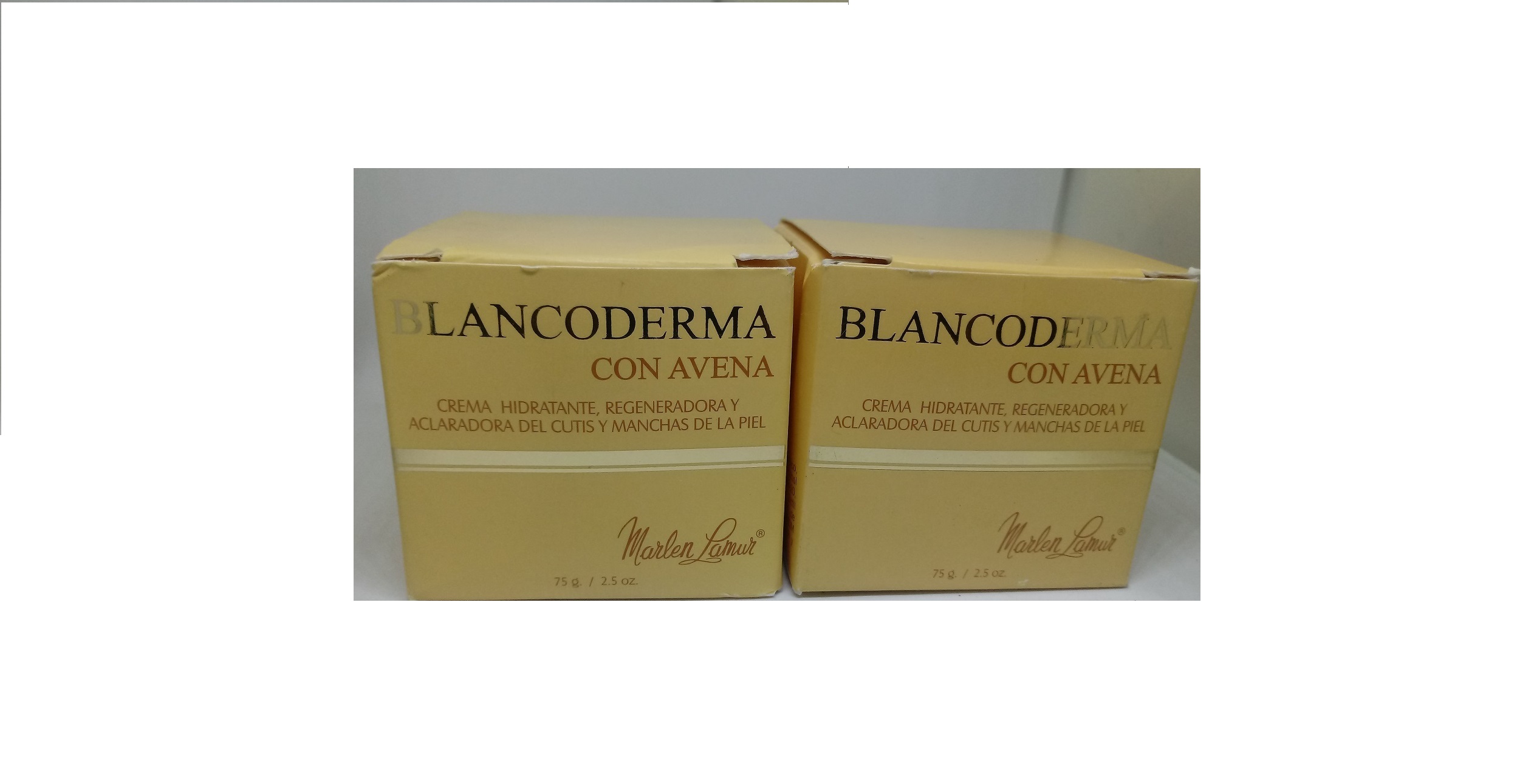 2 Pack Crema Blanqueadora Blancoderma Avena Oat Whitening Cream 2.5 Oz ...